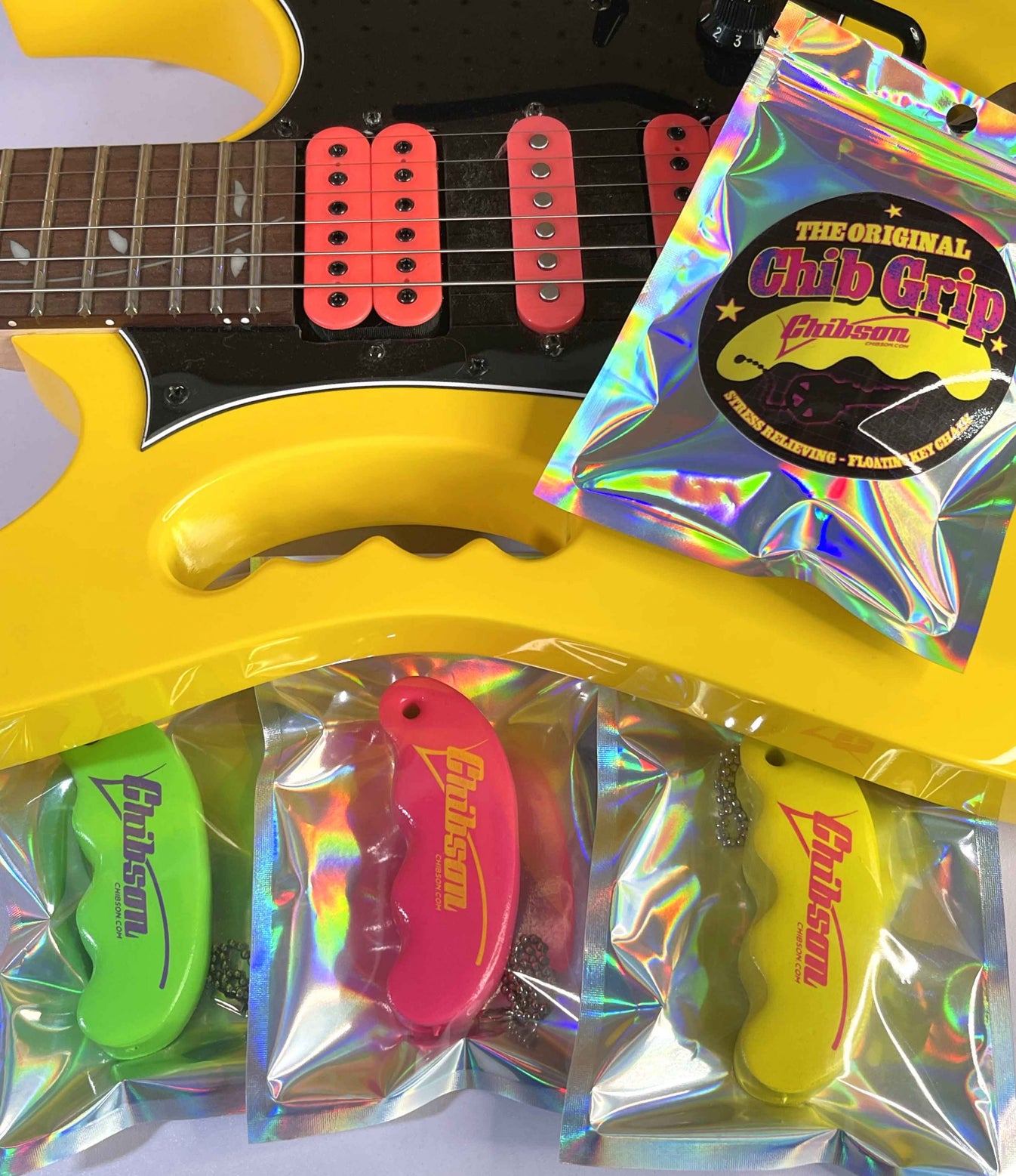 Chib Grip Stress Relieving Floating Key Chain – Chibson USA